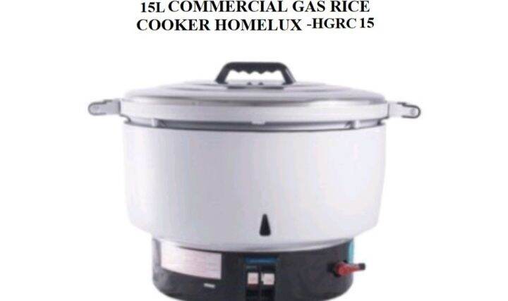 15L COMMERCIAL GAS RICE COOKER-HGRC 15 | Lazada