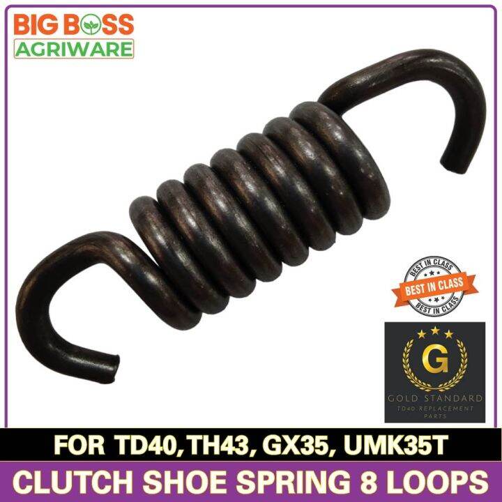 TOOL Big Boss Agriware Clutch Shoe Spring for TD40 TH43 FD40 GX35 Grass ...