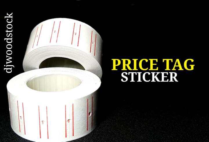 1 ROLL PRICE TAG STICKER, LABEL STICKER | Lazada PH