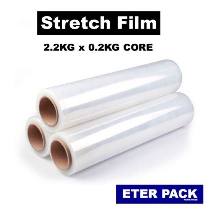 Clear Stretch Film 500mm X 2.2KG X ( 0.2KG CORE) | Lazada