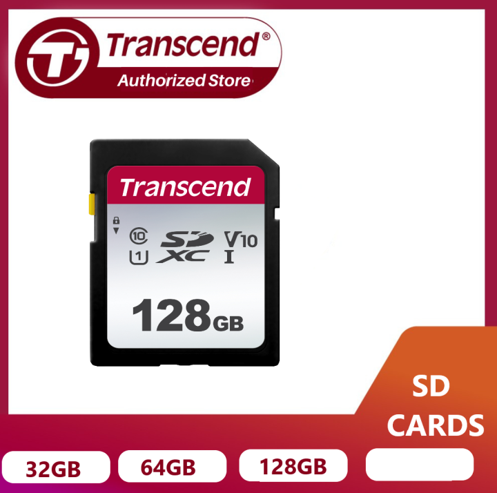 Transcend 32Gb/64GB/128GB SDXC/SDHC 300S | Lazada PH