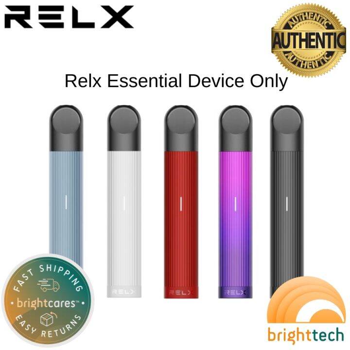 RELX Essential Device Only - Original Vape Pen Black, White, Red, Neon ...