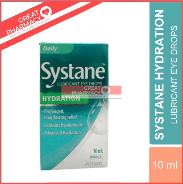 Systane Hydration Lubricant Eye Drops 10ml | Lazada