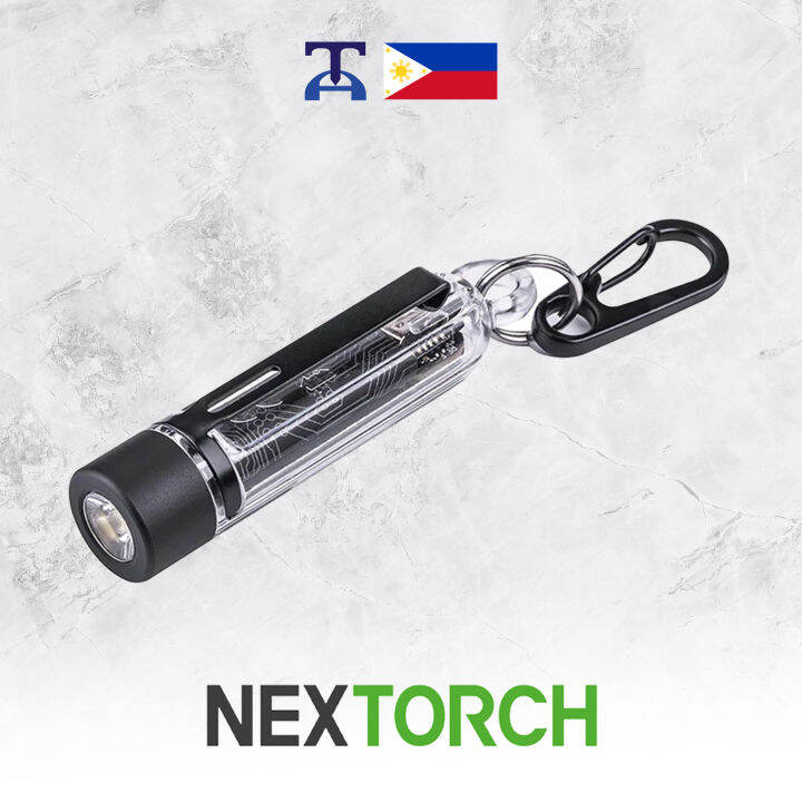 Nextorch K40 700 Lumens Multi-light Source Keychain Flashlight | Lazada PH