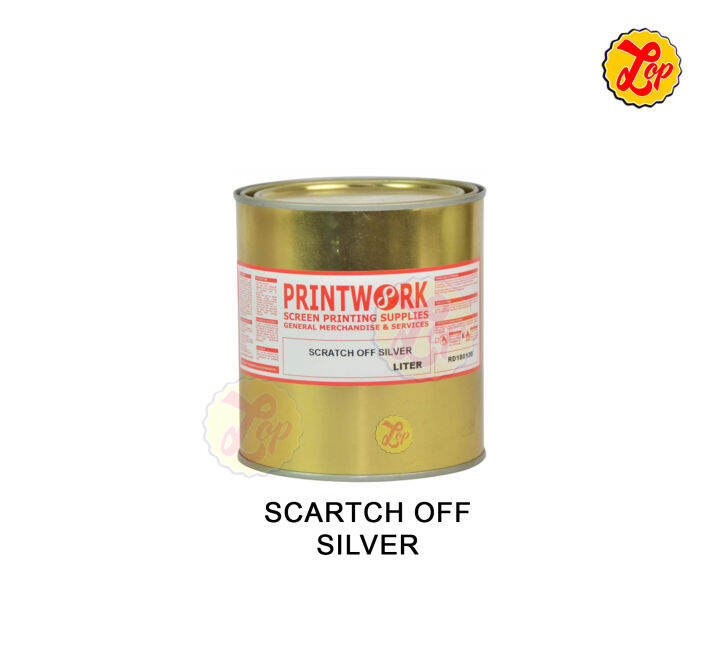 Scratch Off Ink 1Ltr. for solvent ink | Lazada PH