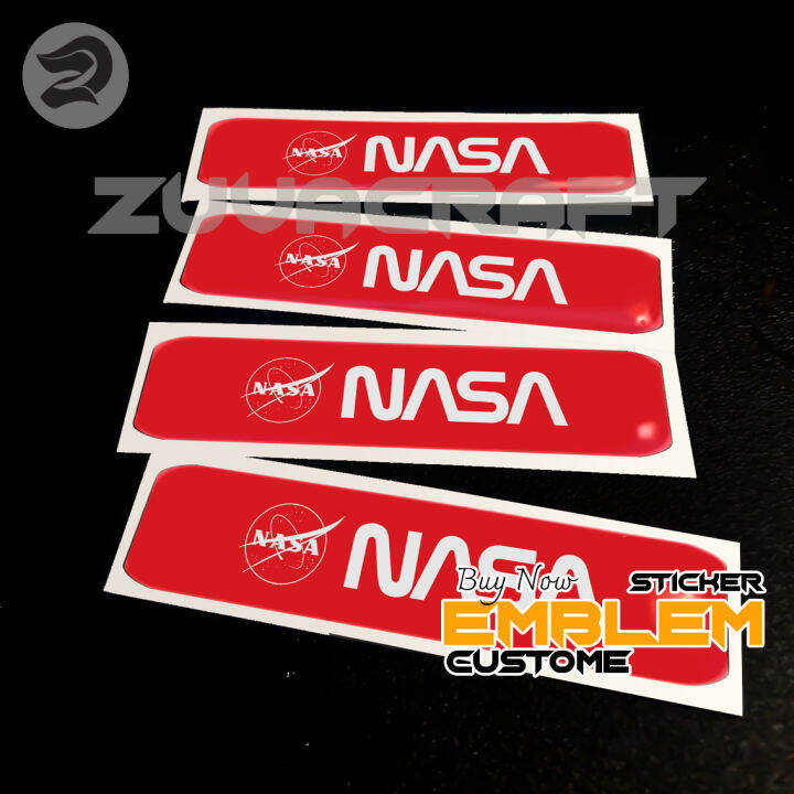 STIKER MOTOR HONDA EMBLEM TIMBUL ESP 3D LOGO Nasa BOX FILTER VARIO BEAT ...