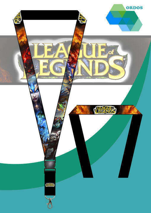 LOL ID LACE LEAGUE OF LEGENDS ID LACE LEAGUE OF LEGENDS LANYARD | Lazada PH