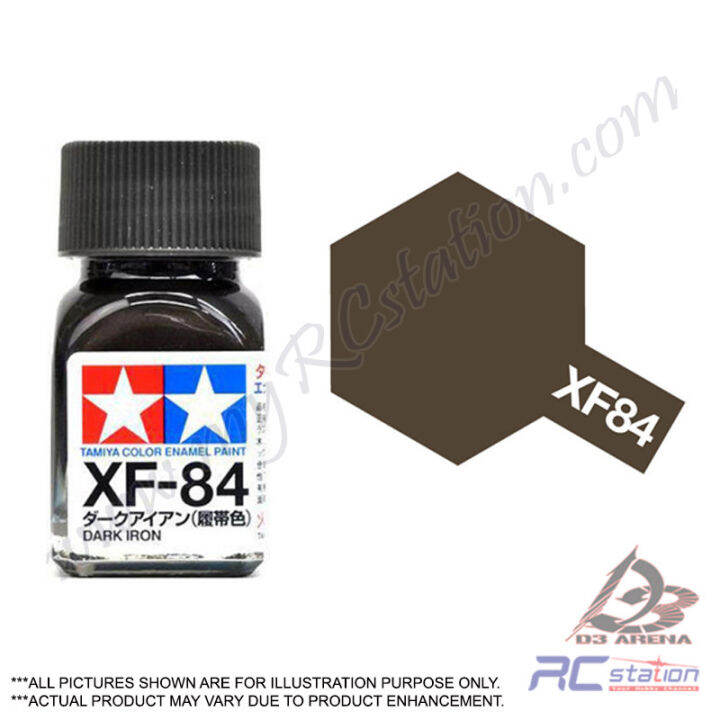 Tamiya #80384 - Tamiya Mini 4WD Enamel XF-84 Dark Iron 10ml Paint ...