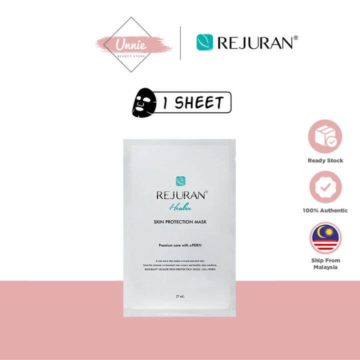 Rejuran Healer Skin Protection Mask 1 Sheet [Unnie Beauty] | Lazada
