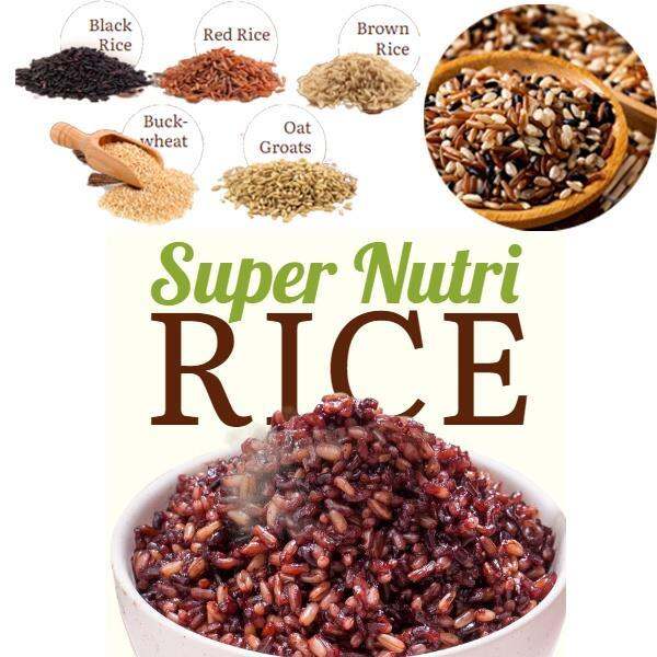 Brown rice for diet super nutri rice Multi-Grain Rice for diet keto ...