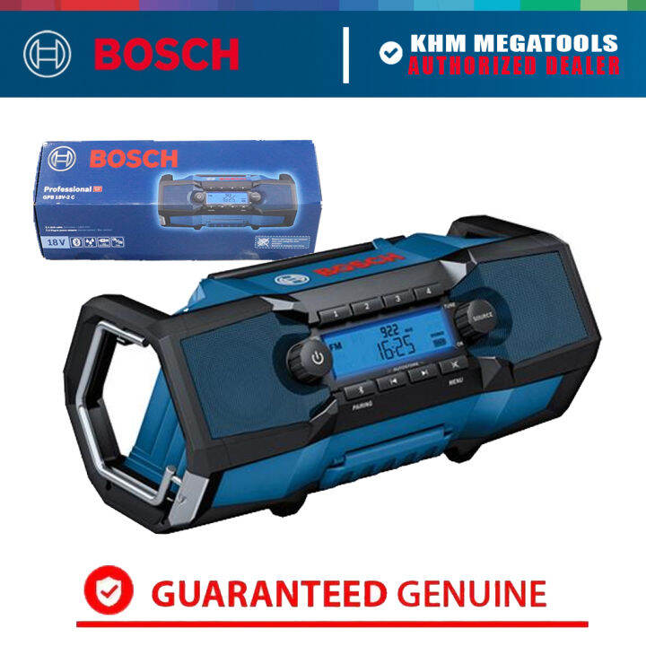 Bosch GPB 18V-2 C Cordless Jobsite Radio [Bare] •khm megatools• | Lazada PH