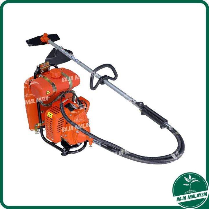 BRUSH CUTTER BG328 32.8CC Heavy Duty Backpack Grass Trimmer Cutter ...
