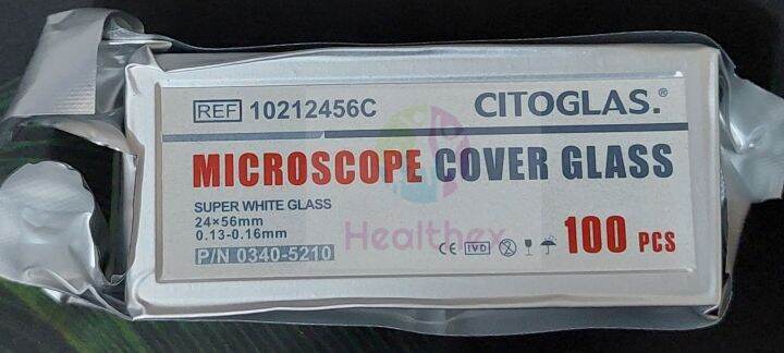 Citoglas Microscope Cover Glass 100pcs per pack | Lazada PH