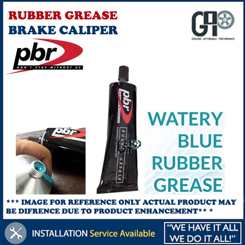 PBR High Performance 100% Original Rubber Grease 110g Plastics / Rubber ...