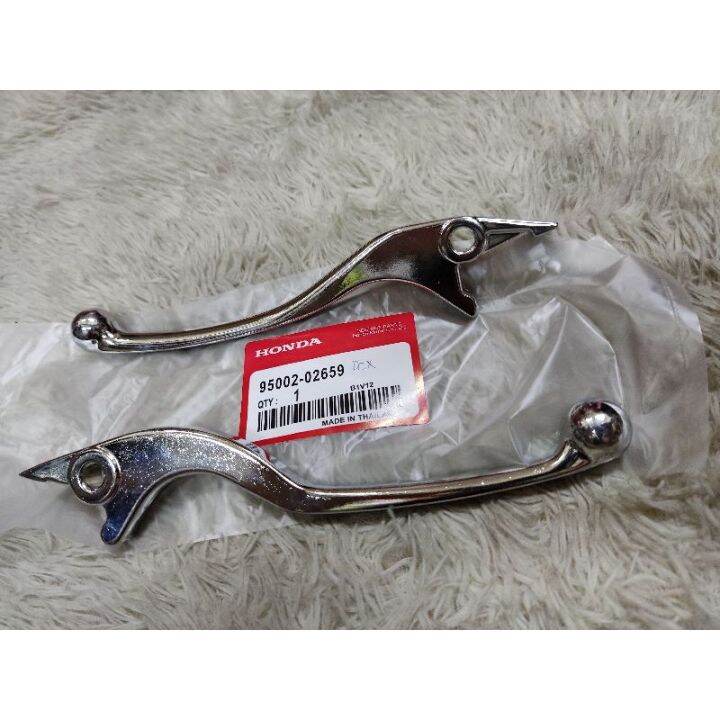 HONDA PCX 150 PCX150 BRAKE & CLUTCH LEVER CHROME SET BATANG CLUTCH BREK ...