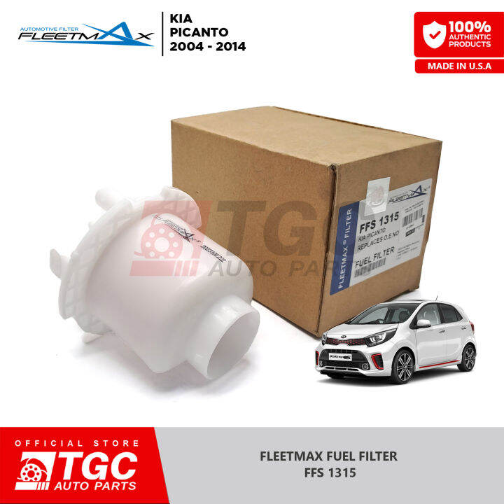 Fleetmax Fuel Filter for KIA PICANTO 2004 - 2014 FFS 1315 1PC | Lazada PH