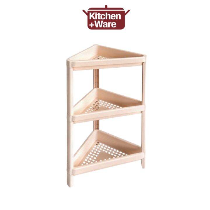 LAVA Triangular Multipurpose Kitchen Rack Trolley With Wheels | Lazada ...