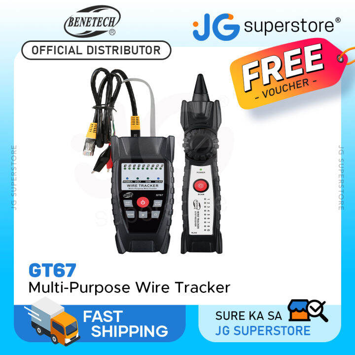 Benetech GT67 Multi-Purpose Wire Tracker (Battery Included) with ...