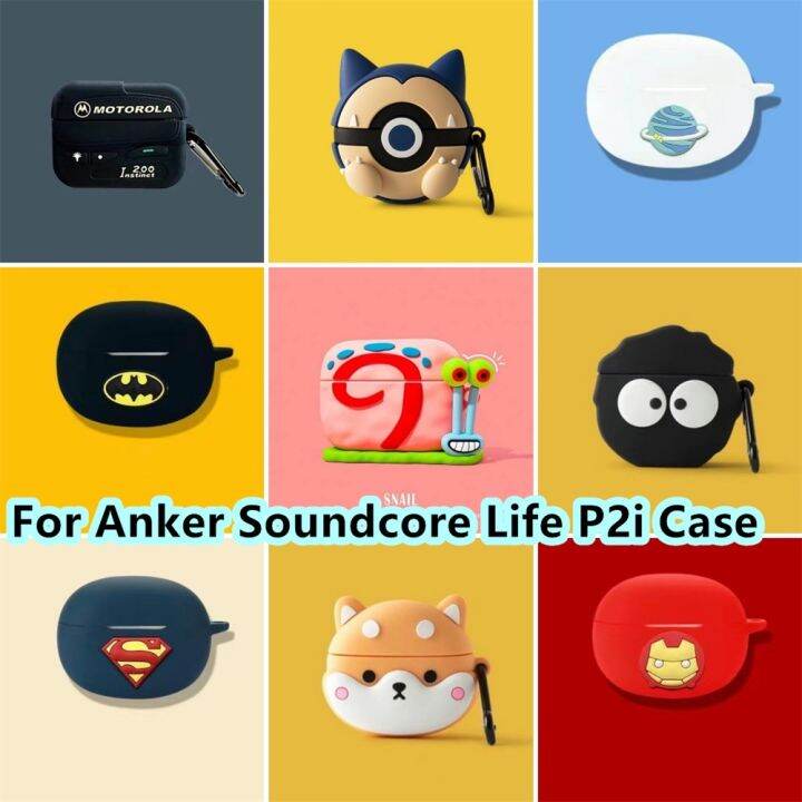 READY STOCK!For Anker Soundcore Life P2i Case Cartoon Innovation Series ...