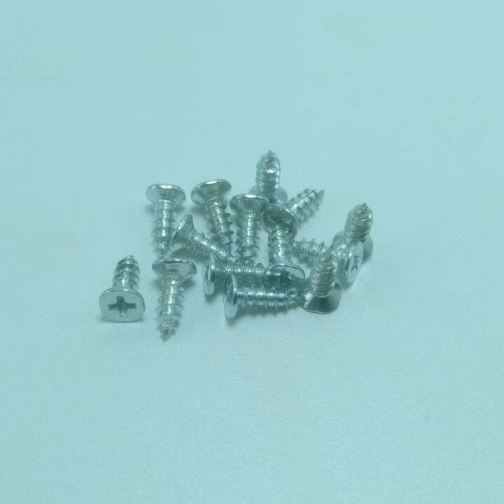 Skrup kepala flat TF 8x12 mm P.S412 sekrup mini baut mini kotak ...