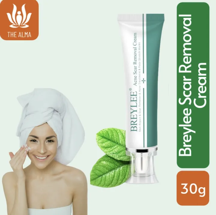 BREYLEE Scar Removal Cream 30g/ Acne Scar Remover/ Anti Acne Repair/ Stretch Marks/ Pimple Marks ...