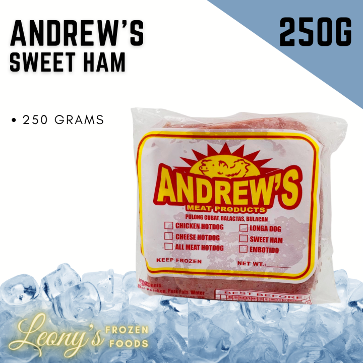 Andrew's Sweet Ham 250 grams | Lazada PH