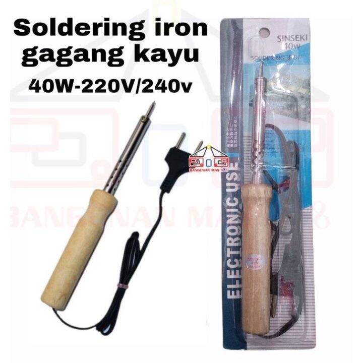 alat solder soldering alat patri listrik timah 40w | Lazada Indonesia