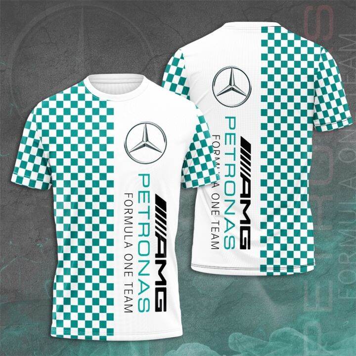 For Benz Mercedes-AMG Petronas F1 Racing 3D T Shirt Formula One Teams ...