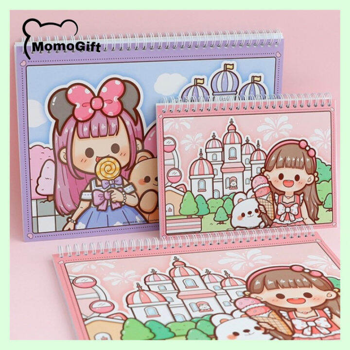 Buku Tempel Stiker Edisi Doudou Sauce Girl Castle TLD87 | Lazada Indonesia