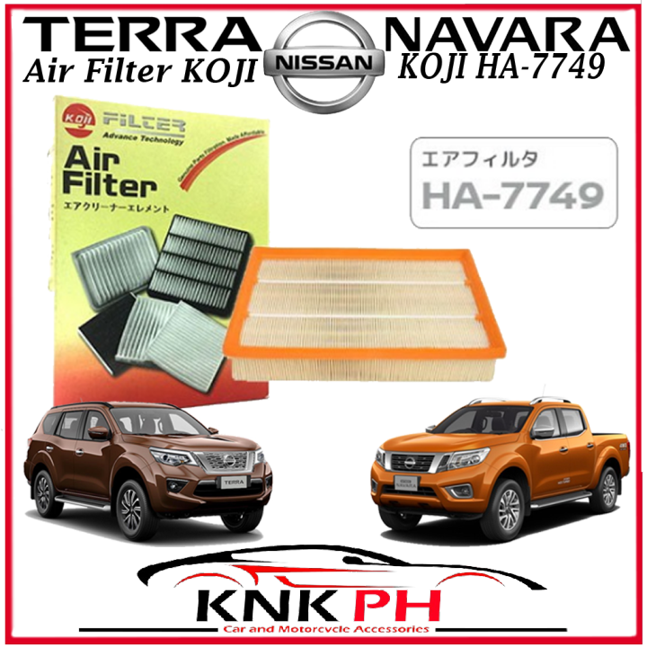 Nissan Terra 2018-2022 / Navara NP300 Air Filter Element (Air Cleaner ...
