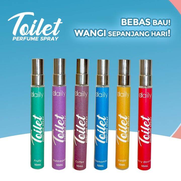 DAILY TOILET PERFUME SPRAY / PARFUM TOILET / TOILET PERFUME | Lazada ...