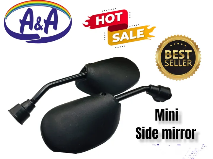 SUSUKI SMASH 115 | MOTORCYCLE SIDE MIRROR MINI BILOG UNIVERSAL | COD ...