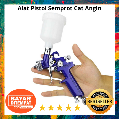 Professional Spray Gun Nozzle HVLP Airbrush / Semprotan Cat kompresor ...