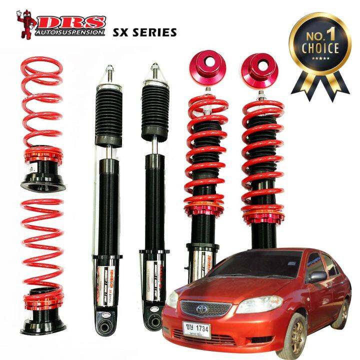 DRS Suspension ADJUSTABLE Absorber HIGH LOW BODYSHIFT TOYOTA VIOS 2003 ...