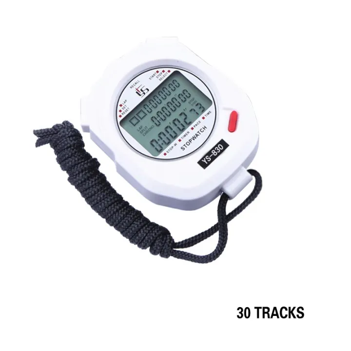 Waterproof Digital Stopwatch Handheld LCD Chronograph Alarm Clock ...