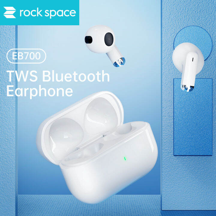 Rock Space EB700 TWS Bluetooth 5.3 Earphones Wireless Earbuds Touch ...