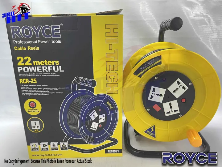 3rdHit Original Royce Cable Reels RCR-22 (COD) | Lazada PH