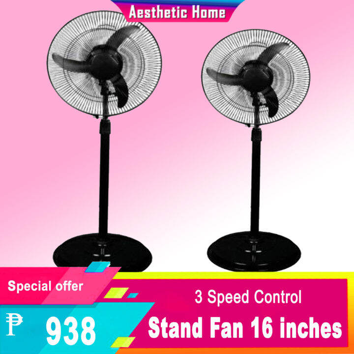 GOLD HORSE Stand Fan 16 inches 3 Banana Blade stand fan | Lazada PH