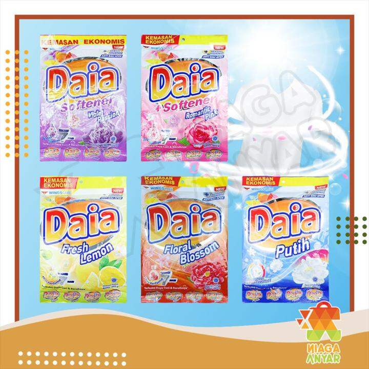 NA Daia Deterjen + Softener Kemasan Ekonomis / Sabun Cuci Daia Besar ...