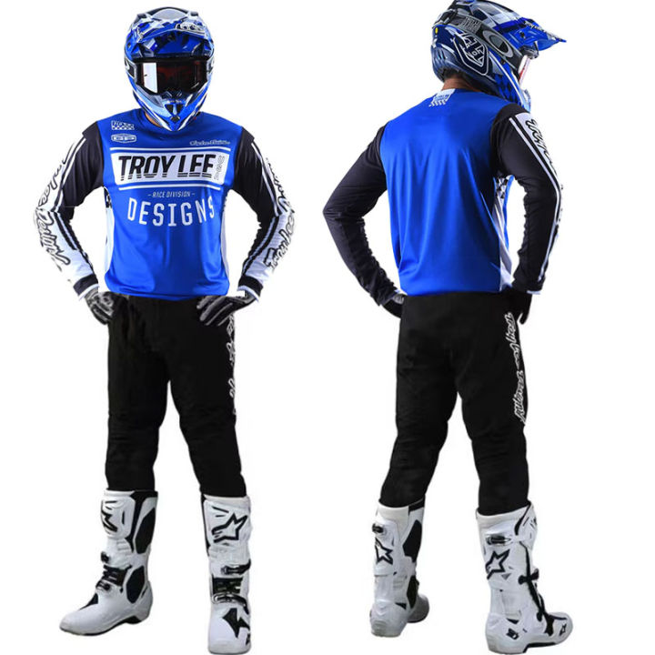Mtb Motocross Racing Jersey and Pant 2023 TLD Motorcycle Riding Gear ...