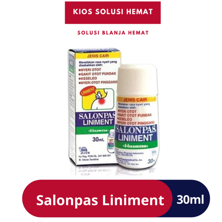 Salonpas Liniment 30ml Hisamitsu Linimen Cair Roll On | Lazada Indonesia