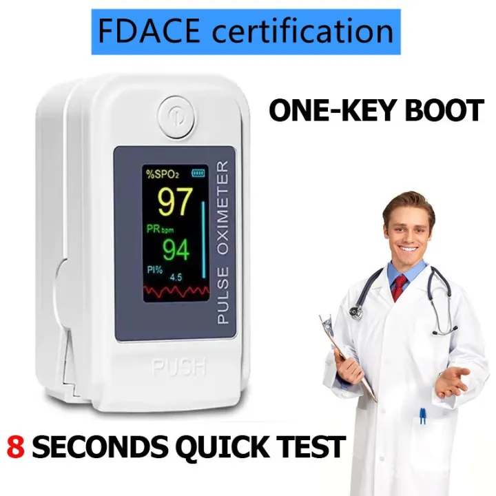 Omron Oxymeter Finger Pulse Blood Oxygen Saturation Monitor Digital ...