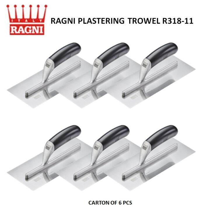 Ragni Italy R318-11 Plastering Trowel 11in - Black Handle | Lazada