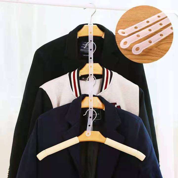 【COD】1/5Pcs Transparent Display Hanger Connector Strips for Clothes ...