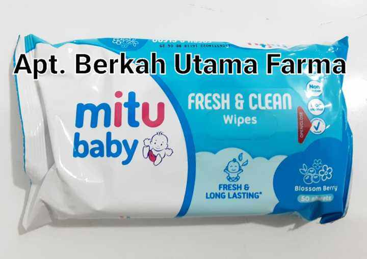 Tissue Basah Mitu Baby Blosom BerryI Isi 50 Lembar | Lazada Indonesia
