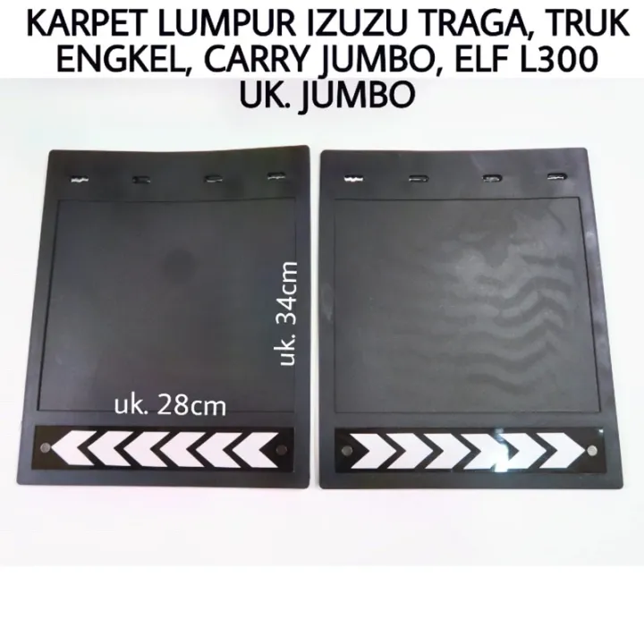 Archipro Karpet Lumpur truk engkel izuzu traga colt diesel 4 roda carry ...