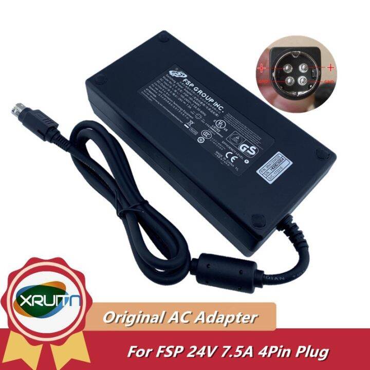 Genuine FSP Switching Power Adapter FSP180-AAANI 24V 7.5A 4Pin Plug ...