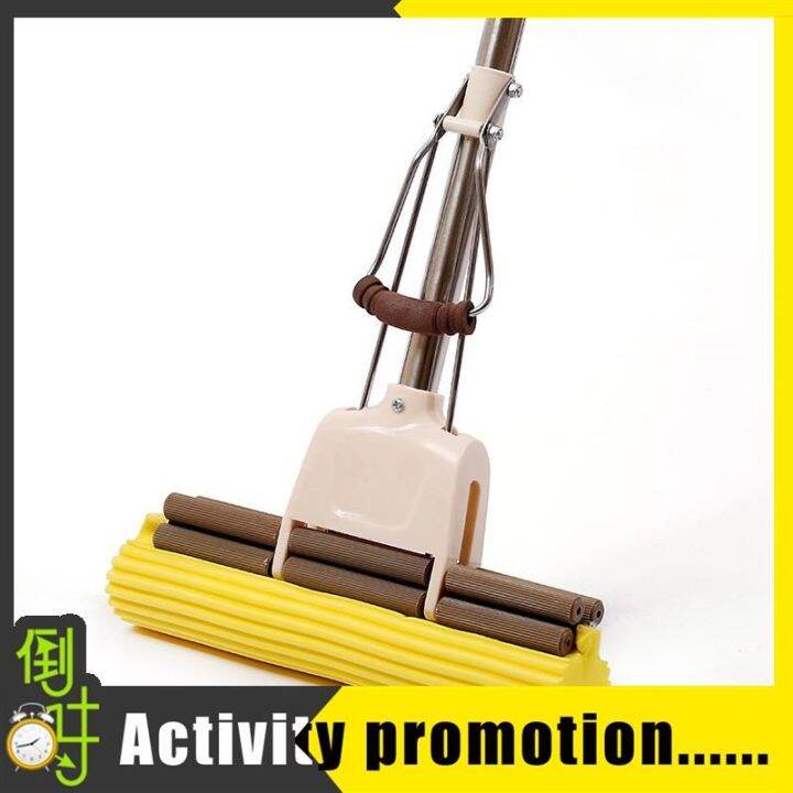 Household Floor Cleaning Magic Roller Hand Free PVA Sponge Mop-KC75 ...