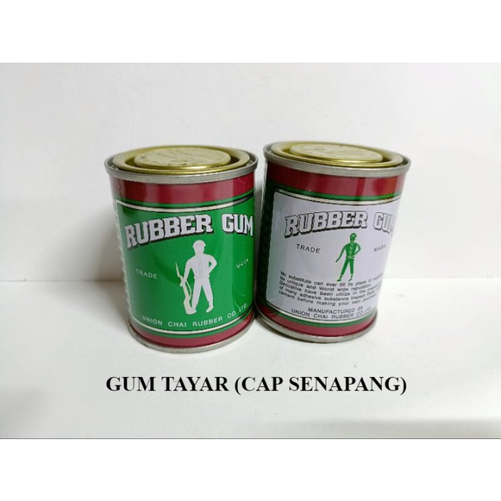 GAM GUM CAP SENAPANG HIJAU RUBBER CEMENT PATCHING BICYCLE MOTORCYCLE ...