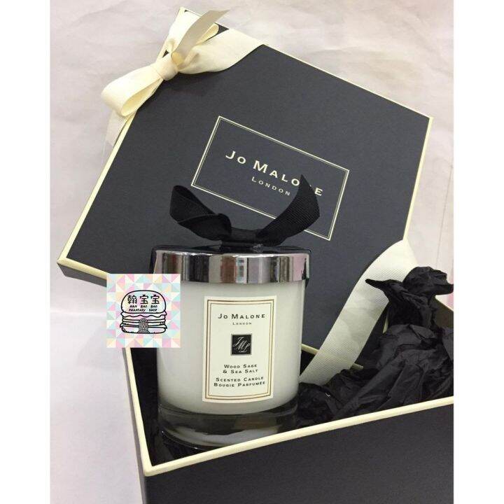 JM Wood Sage & Sea Salt Home Scented Candle, 200g | Lazada PH